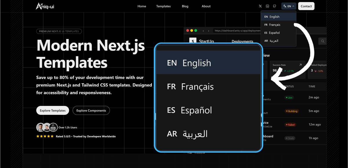 How to Add next-intl Internationalization to Next.js 15: Step-by-Step Guide | Aniq-UI Blog