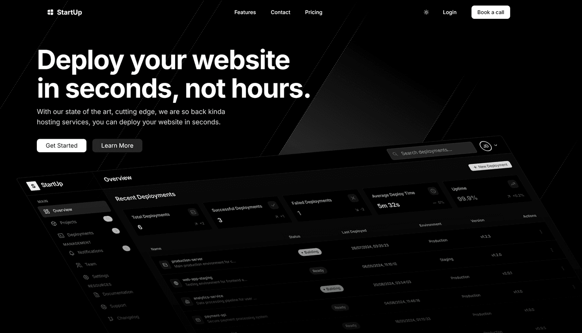 Publino: The Ultimate Next.js Landing Page Template for Modern Startups ...